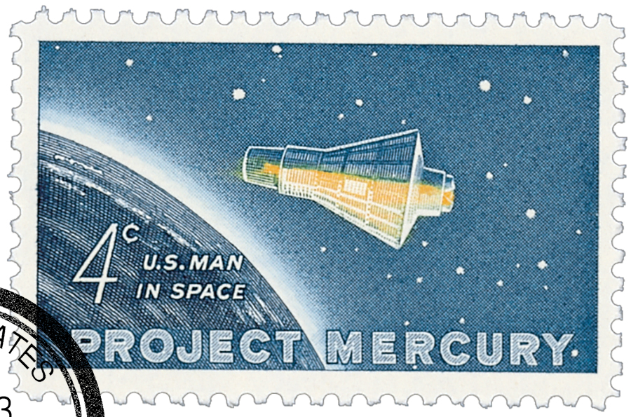 1193 - 1962 4c Project Mercury - Mystic Stamp Company