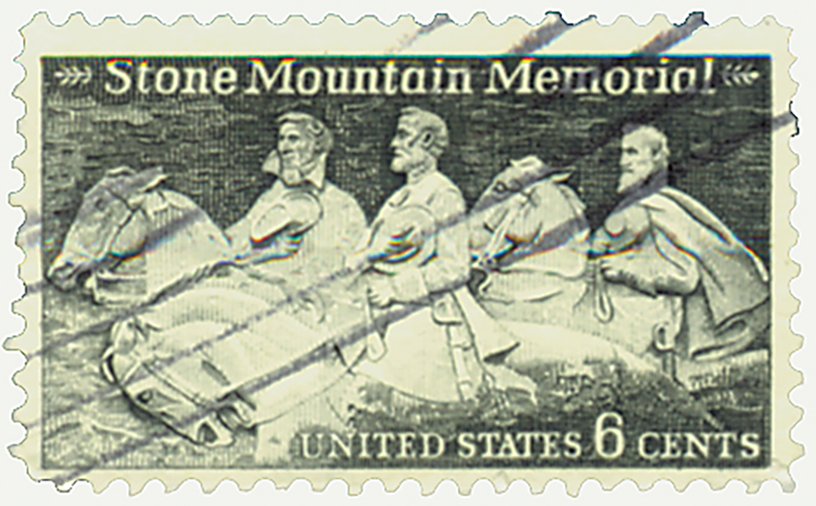 1408 - 1970 6c Stone Mountain Memorial - Mystic Stamp Company