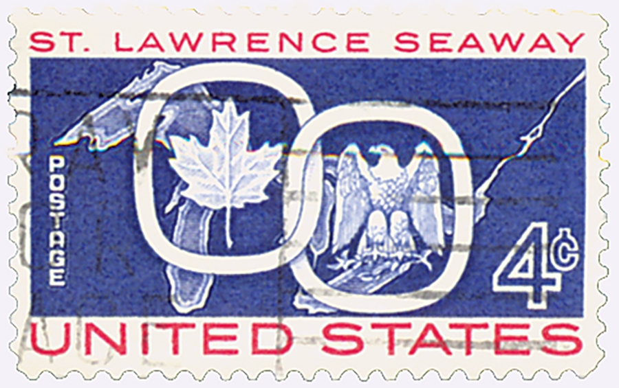 1131 - 1959 4c St. Lawrence Seaway - Mystic Stamp Company