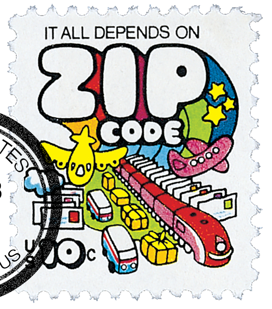 1511 - 1974 10c Zip Code - Mystic Stamp Company