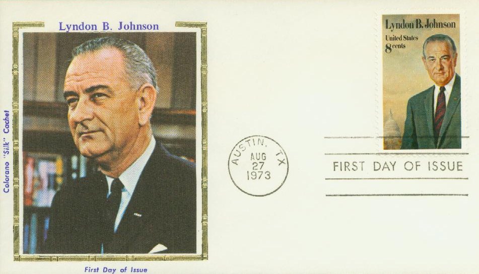 1503 - 1973 8c Lyndon B. Johnson - Mystic Stamp Company