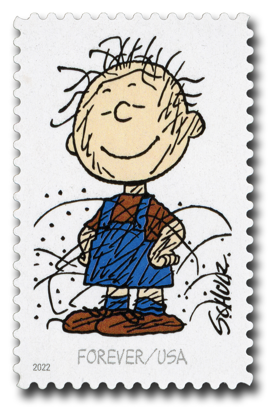 5726e - 2022 First-Class Forever Stamp - Charles Schulz: Pigpen ...
