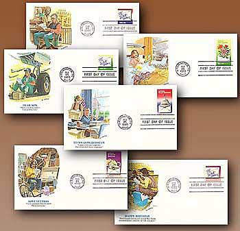 1805-10 - 1980 15c Letter Writing - Mystic Stamp Company