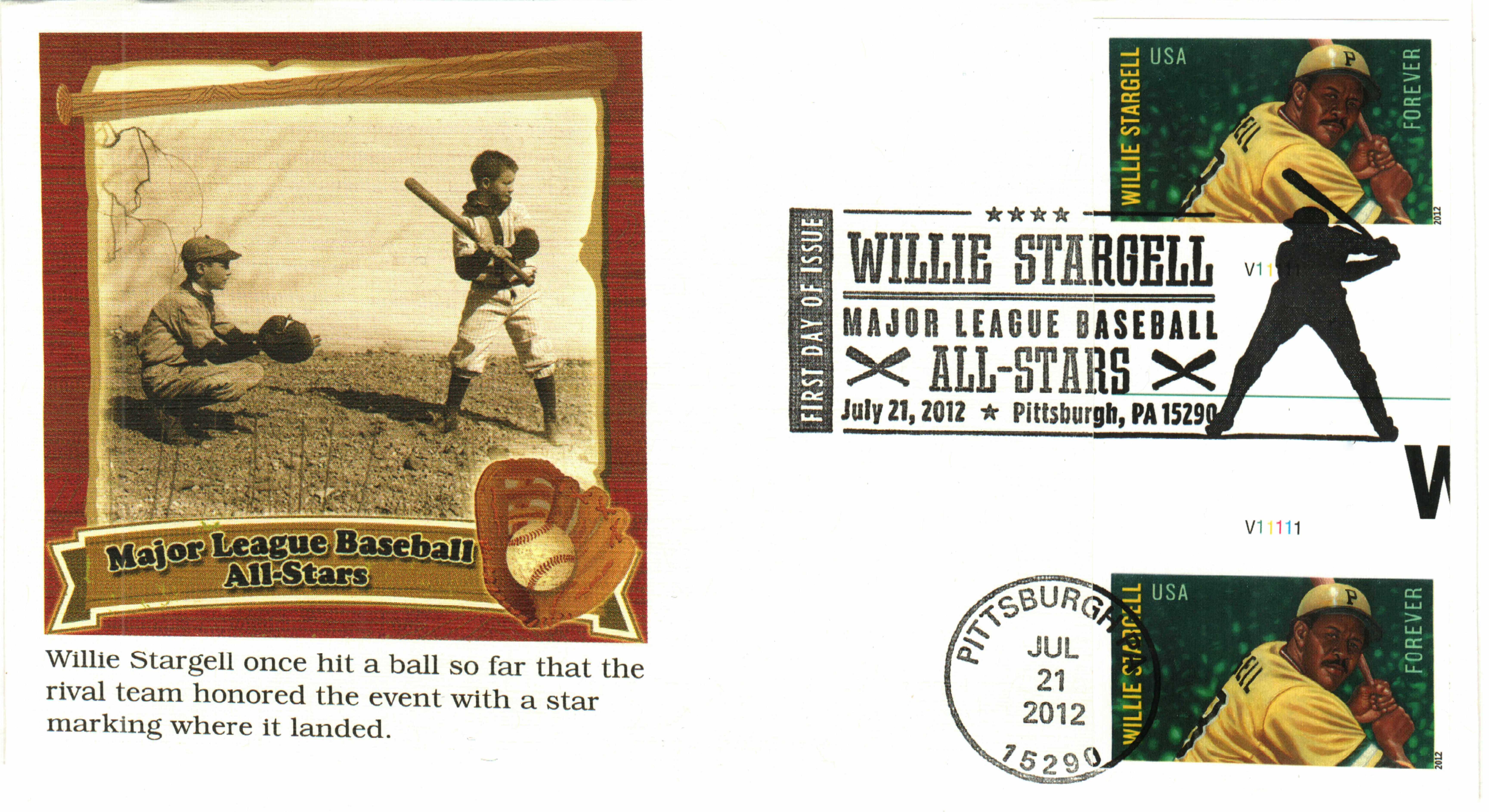 4696a - 2012 First-Class Forever Stamp - Imperforate Major League ...