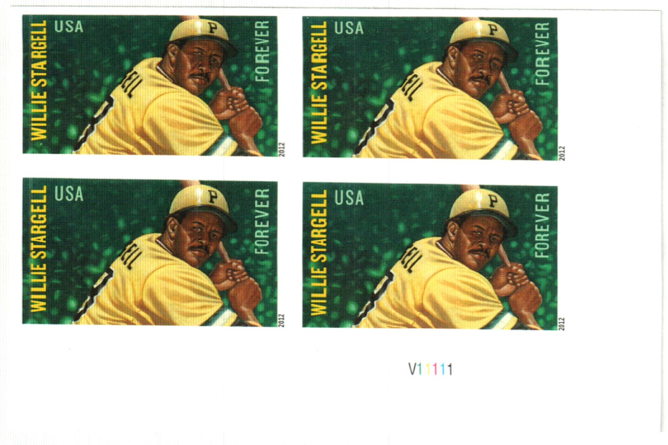 4696a - 2012 First-Class Forever Stamp - Imperforate Major League ...