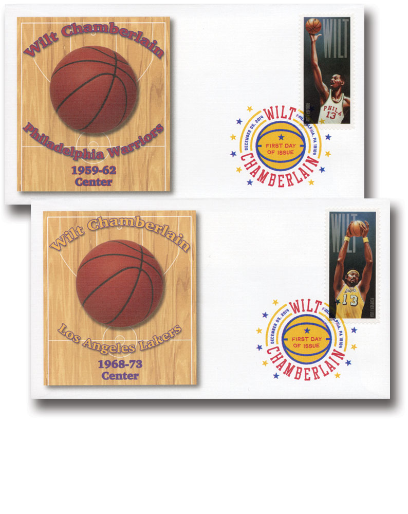 4950-51 - 2014 First-Class Forever Stamp - Wilt Chamberlain (1936-1999 ...