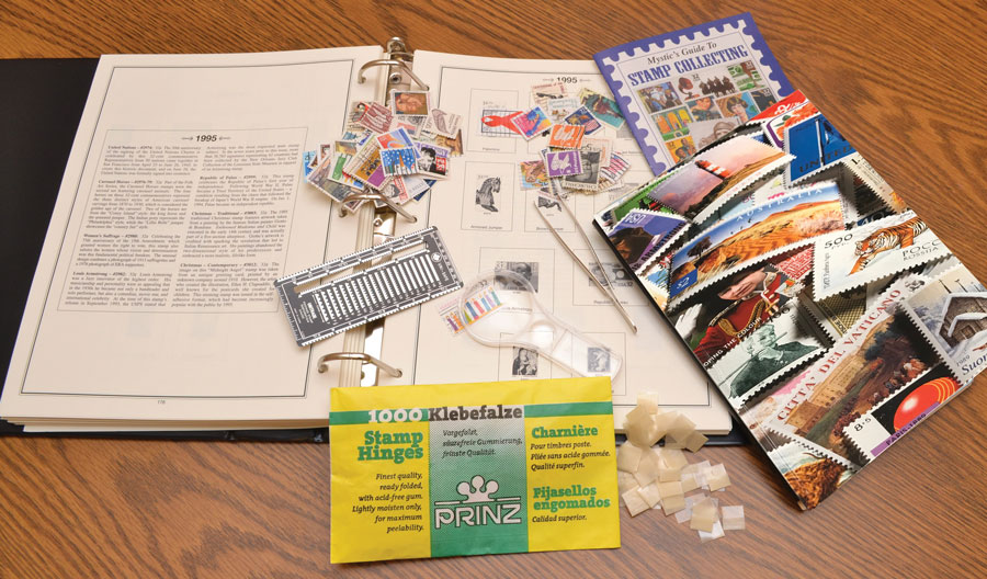 SCK01 - Mystic's Beginner Stamp Collecting Kit - Mystic Stamp Company
