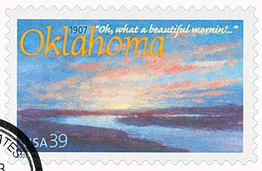 4121 - 2007 39c Oklahoma Statehood - Mystic Stamp Company