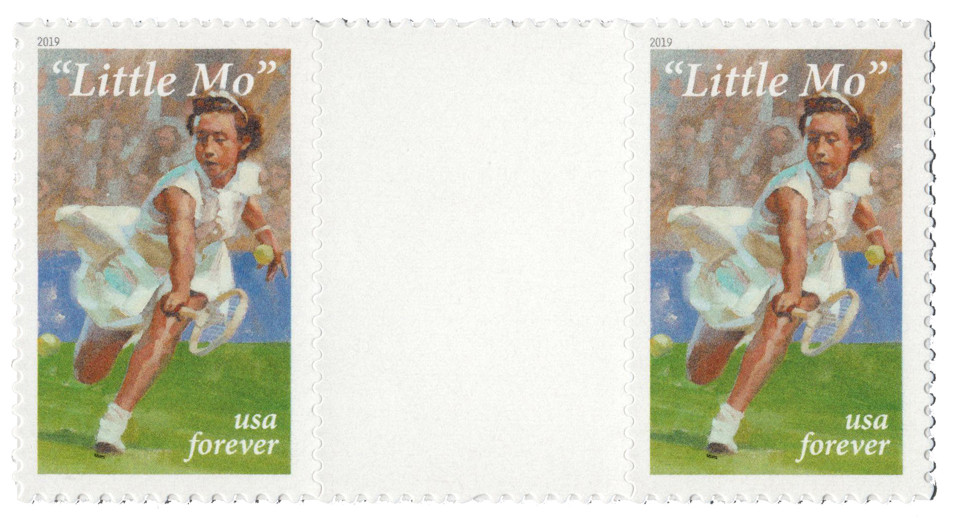 5377 - 2019 First-Class Forever Stamp - "Little Mo," Maureen Connolly ...