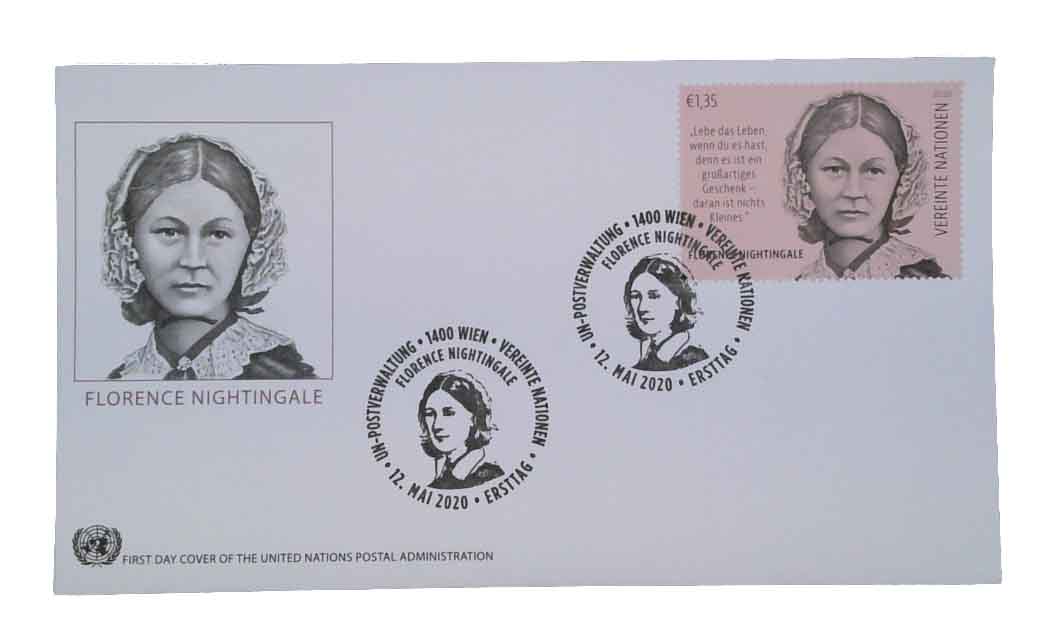 UNV662 - 2020 1,35 Florence Nightingale - Mystic Stamp Company