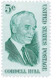 1235 - 1963 5c Cordell Hull - Mystic Stamp Company