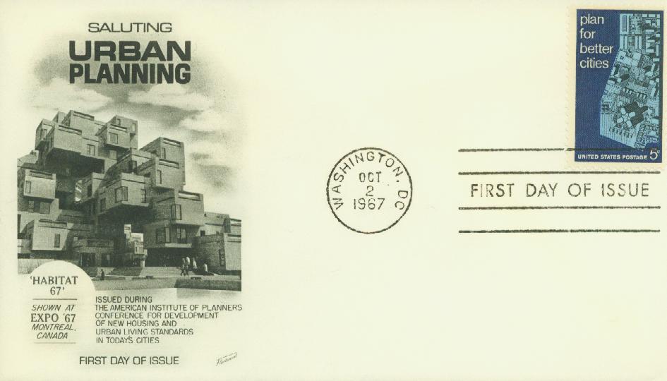 1333 - 1967 5c Urban Planning - Mystic Stamp Company