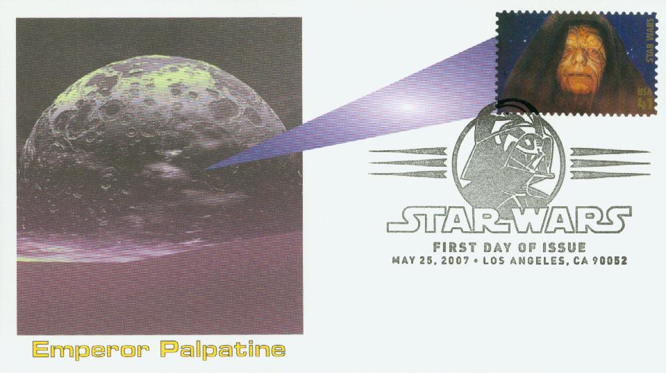 4143c - 2007 41c Star Wars: Emperor Palpatine - Mystic Stamp Company
