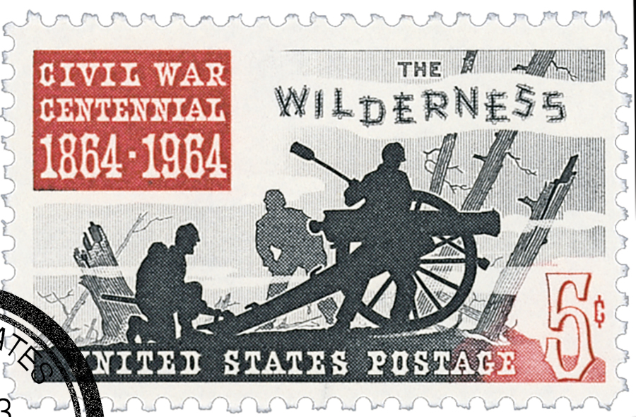 1181 - 1964 5c Civil War Centennial: Battle of the Wilderness - Mystic ...