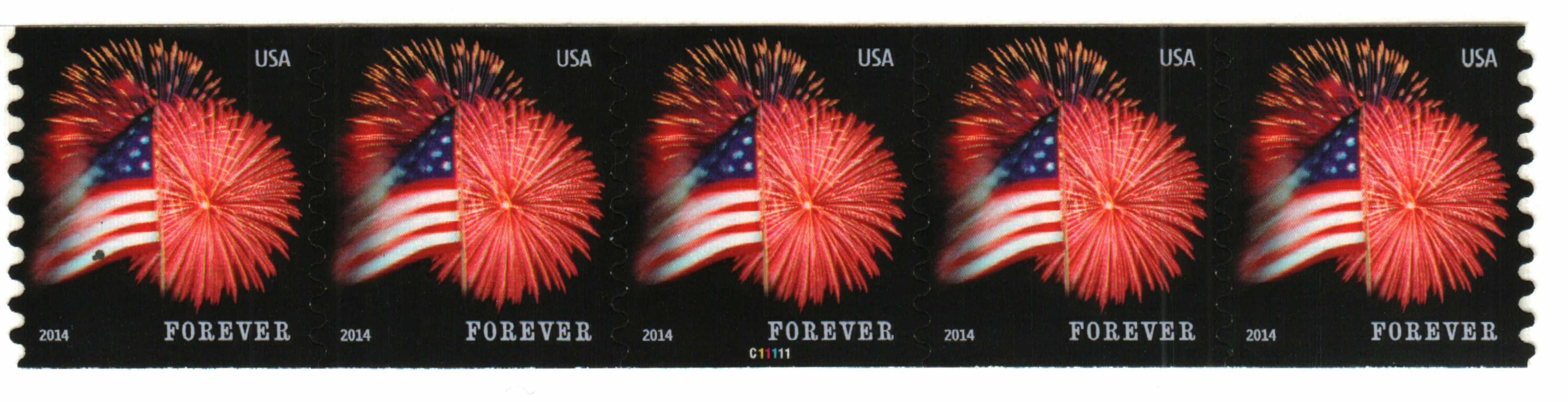 4853 - 2014 First-Class Forever Stamp - The Star Spangled Banner (CCL ...