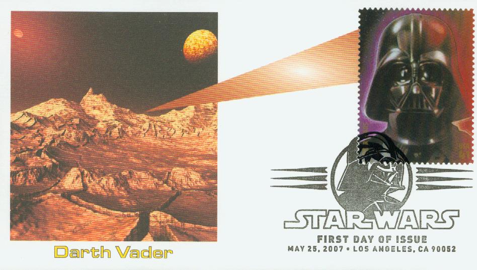 4143a - 2007 41c Star Wars: Darth Vader - Mystic Stamp Company