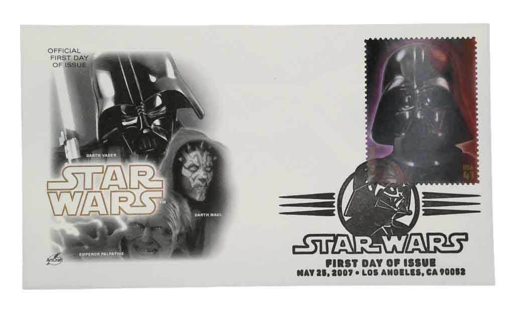 4143a - 2007 41c Star Wars: Darth Vader - Mystic Stamp Company