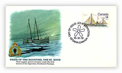 6A777 - 1978 14c St. Roch Ice Vessel - Mystic Stamp Company