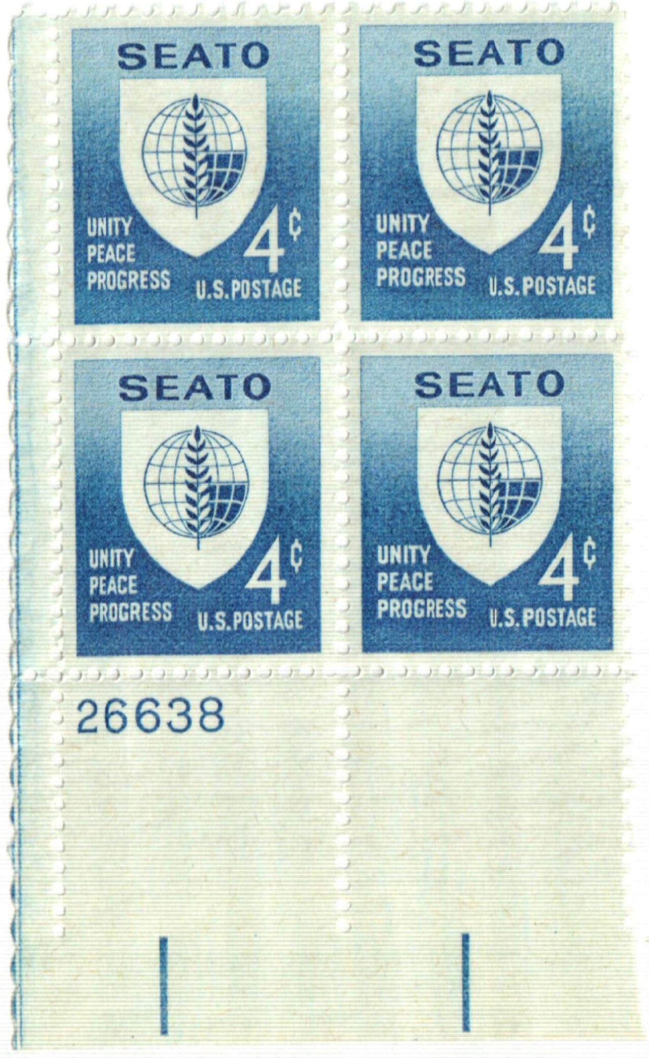 1151 - 1960 4c SEATO - Mystic Stamp Company