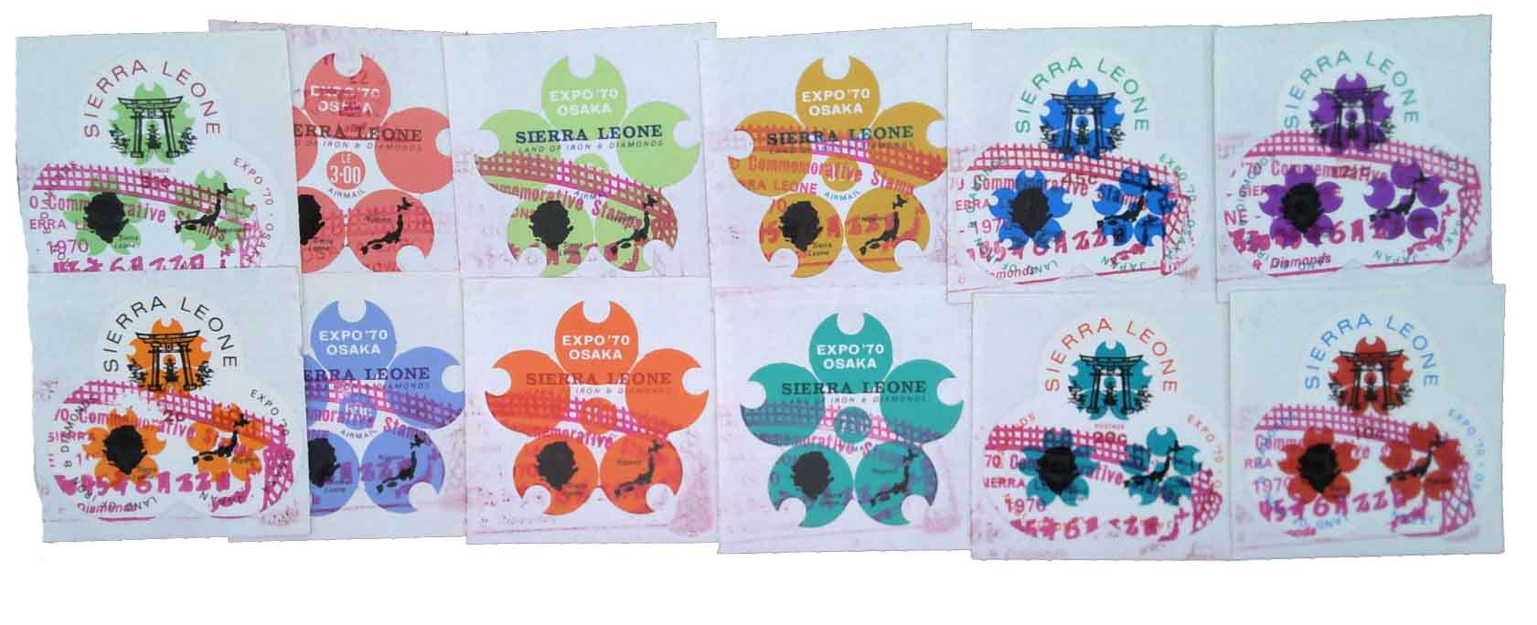 388/C117 - 1970 Sierra Leone - Mystic Stamp Company