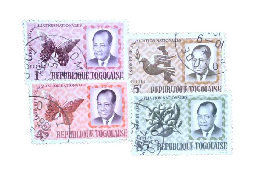 486//90 - 1964 Togo - Mystic Stamp Company