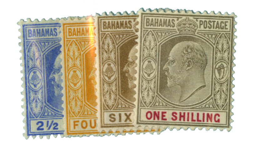 38-41 - 1902 Bahamas - Mystic Stamp Company