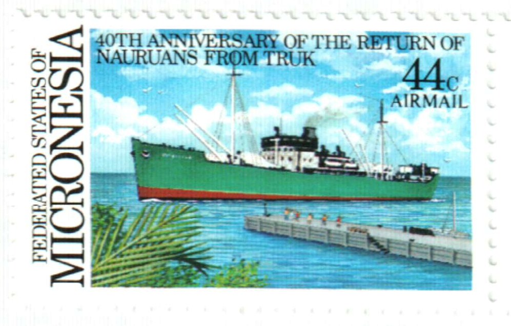 C20 - 1986 Micronesia - Mystic Stamp Company