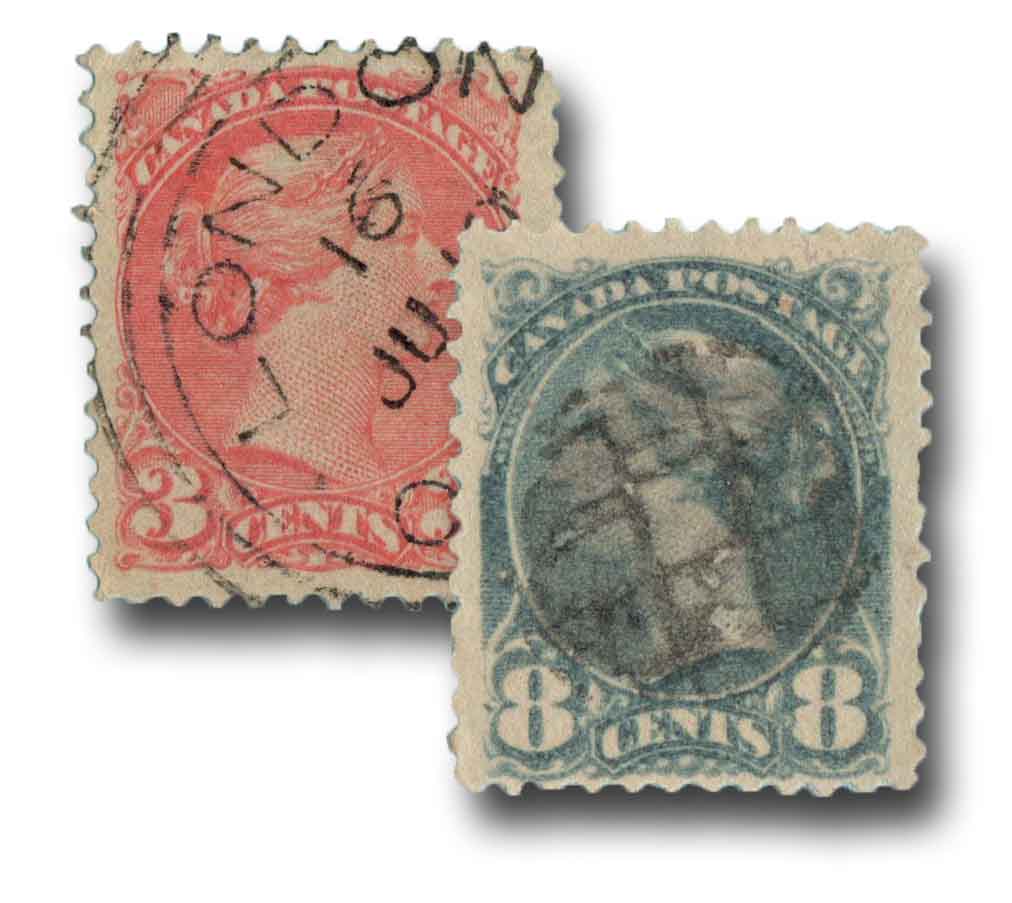 41//44 - 1888 Canada - Mystic Stamp Company