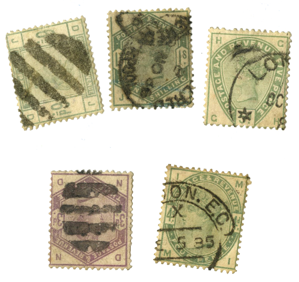 102//07 - 1883-84 Great Britain - Mystic Stamp Company