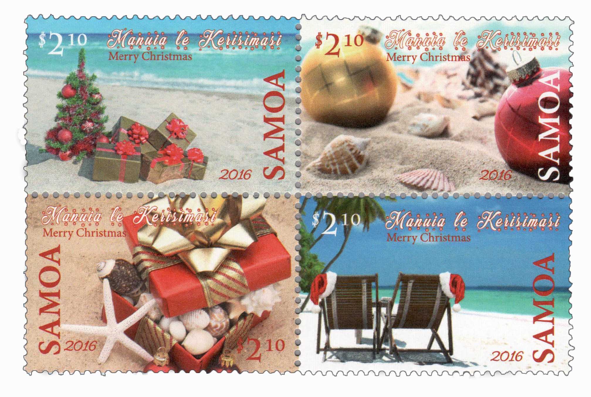 1269 - 2016 Samoa - Mystic Stamp Company