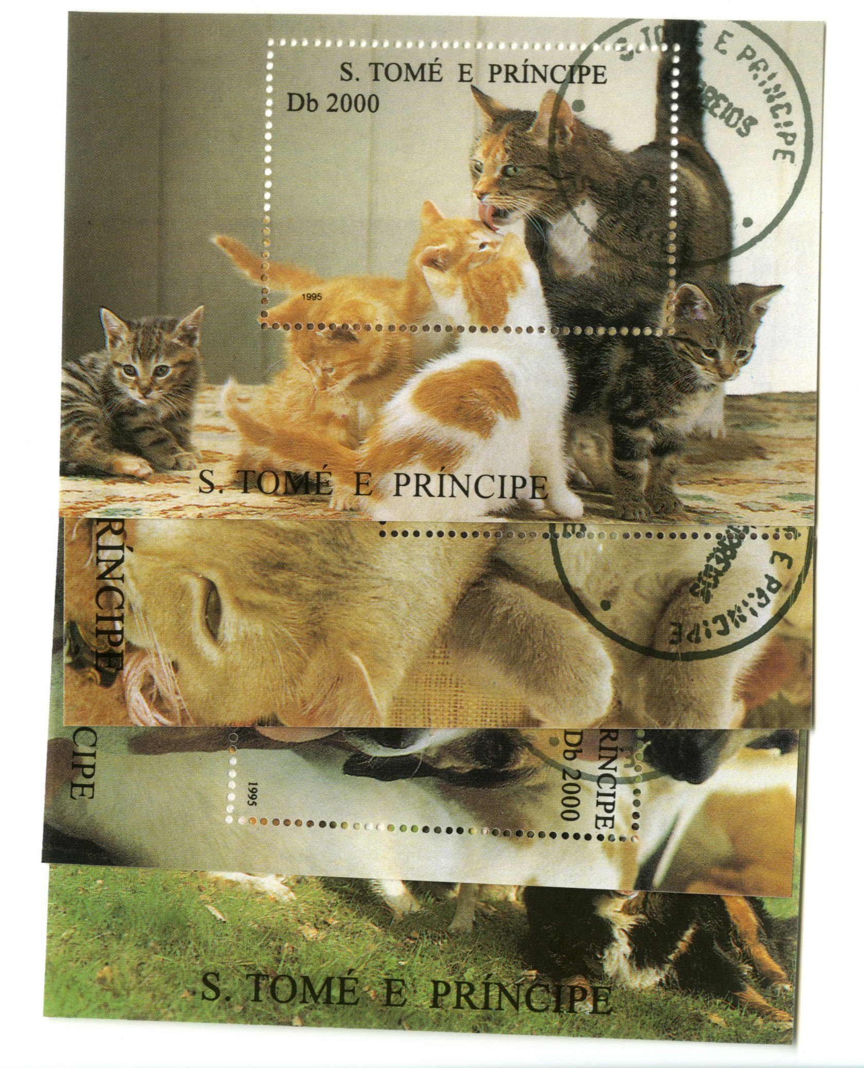 1209-12 - 1995 St. Thomas & Prince Islands - Mystic Stamp Company