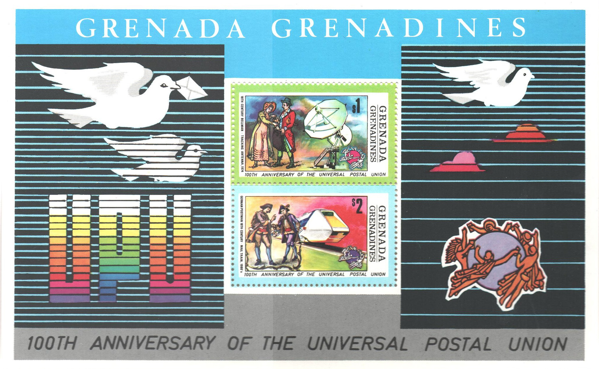28 - 1974 Grenada Grenadines - Mystic Stamp Company