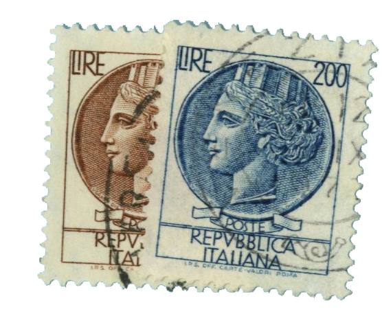 998P//98U - 1968 Italy - Mystic Stamp Company