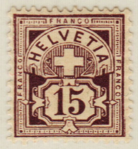 76 - 1889 Switzerland - Mystic Stamp Company