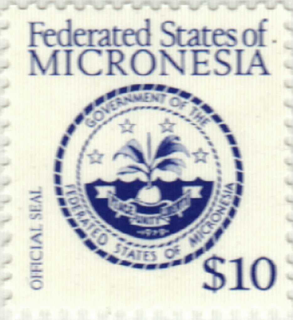 39 - 1985 Micronesia - Mystic Stamp Company
