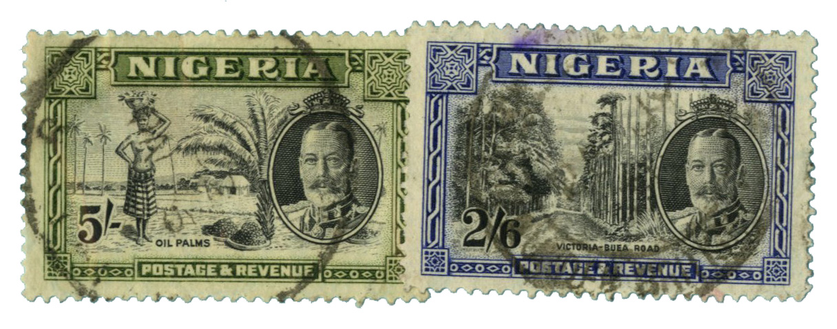 46-47 - 1936 Nigeria - Mystic Stamp Company