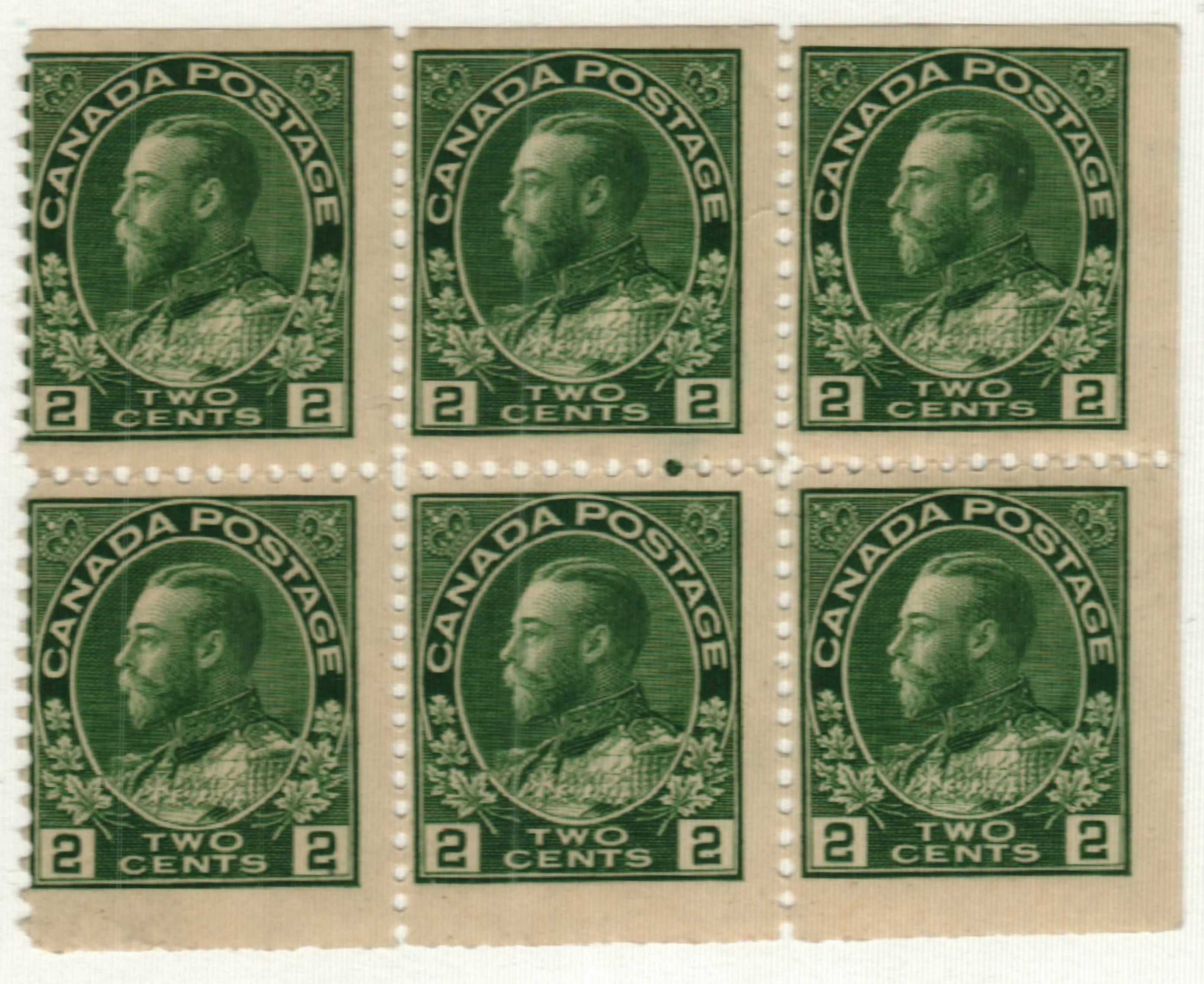 107c - 1922 Canada - Mystic Stamp Company