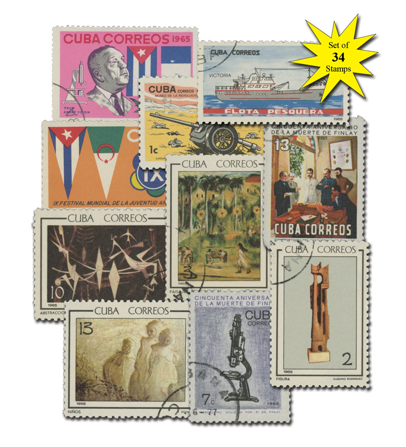 YS1965 - 1965 Cuba - Mystic Stamp Company