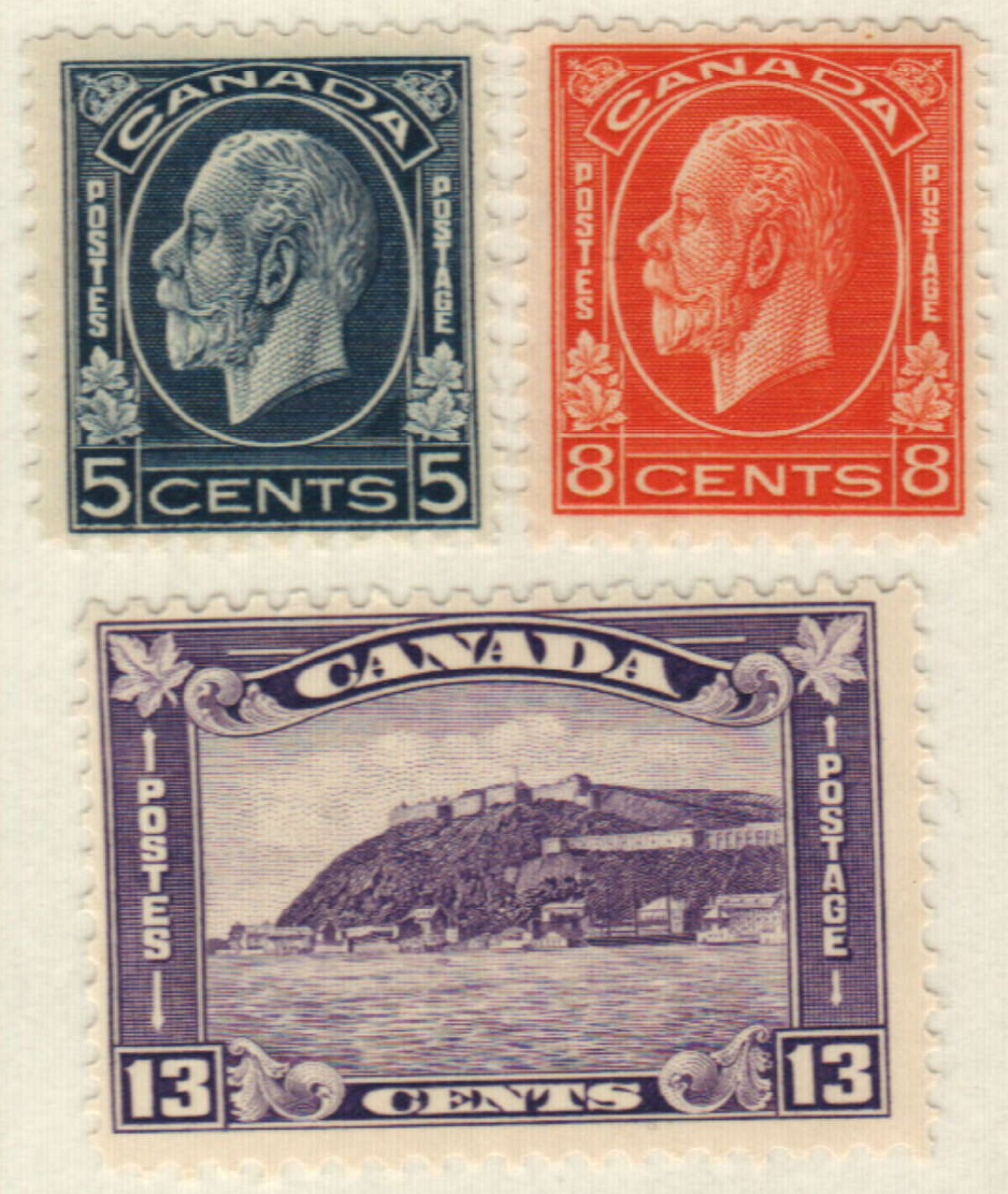 199-201 - 1932 Canada - Mystic Stamp Company