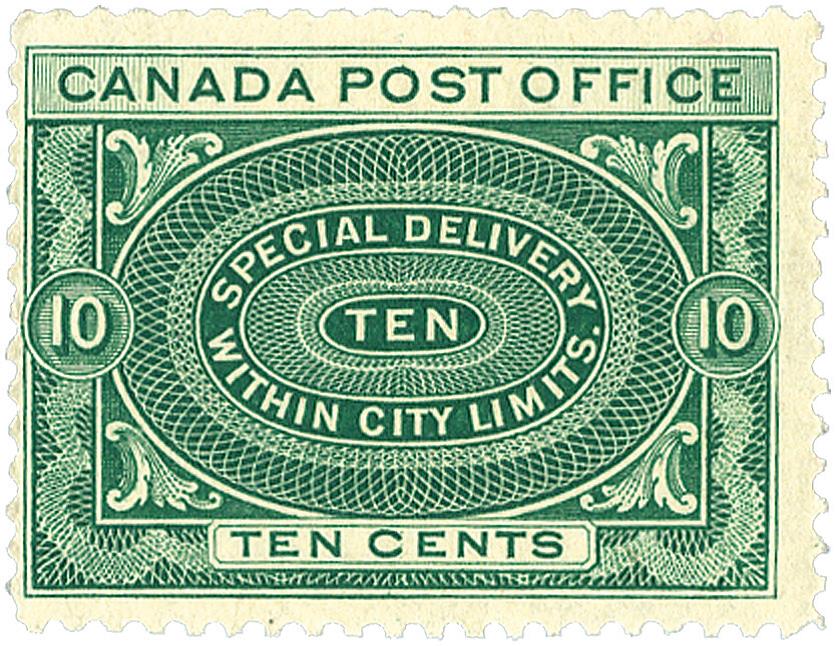 E1 - 1898 Canada - Mystic Stamp Company