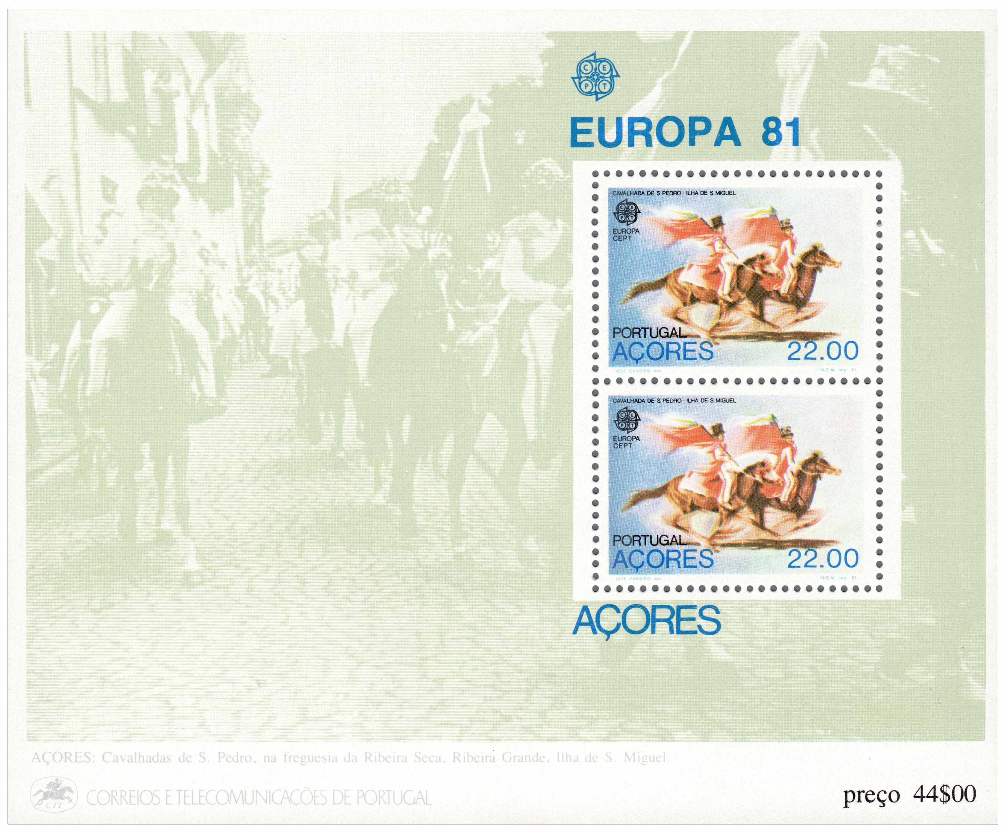 322a - 1981 Azores - Mystic Stamp Company