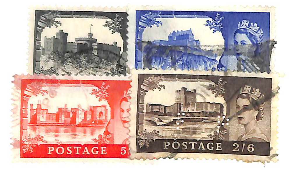 371-72 - 1959 Great Britain - Mystic Stamp Company