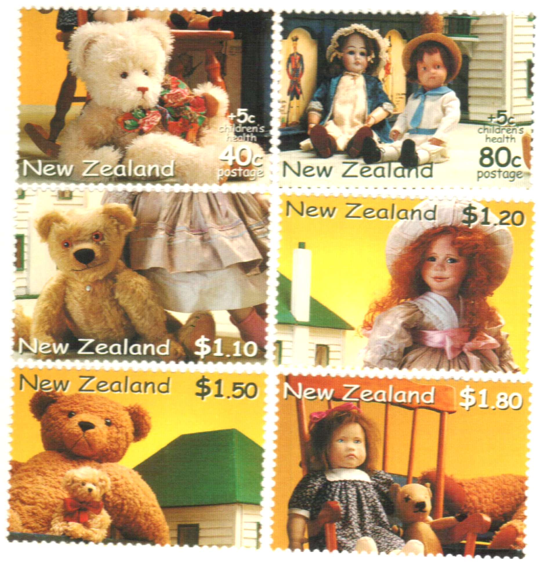 1681-86 - 2000 New Zealand - Mystic Stamp Company