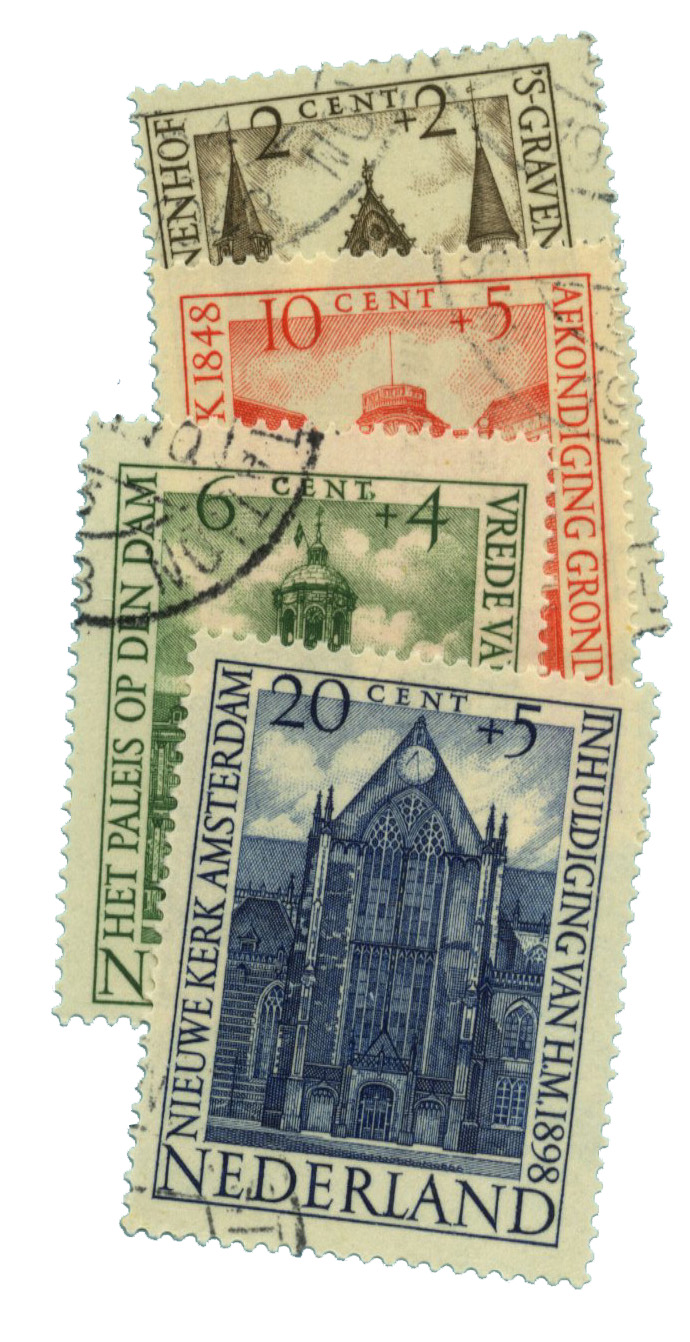 B185-88 - 1948 Netherlands - Mystic Stamp Company