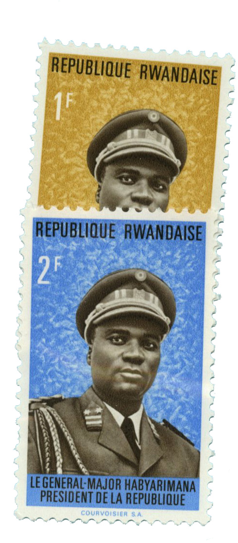 572-73 - 1974 Rwanda - Mystic Stamp Company