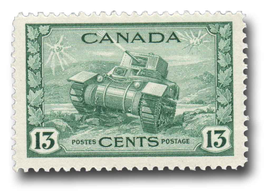 258 - 1942 Canada - Mystic Stamp Company