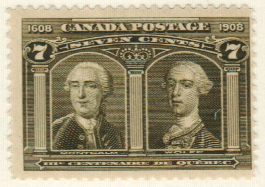 100 - 1908 Canada - Mystic Stamp Company