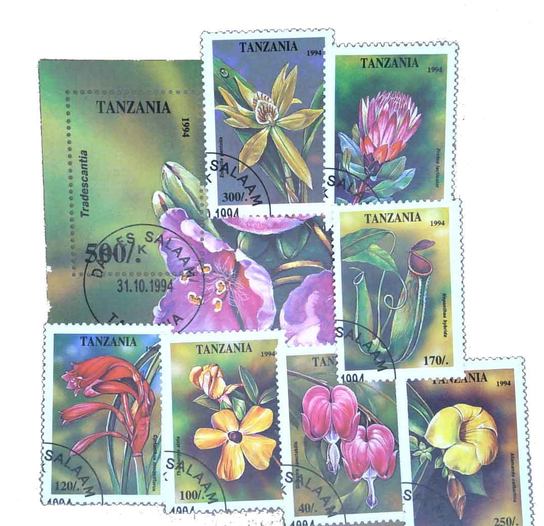 1303-10 - 1995 Tanzania - Mystic Stamp Company