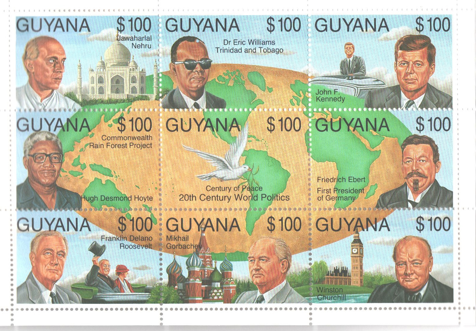 2679 - 1993 Guyana - Mystic Stamp Company