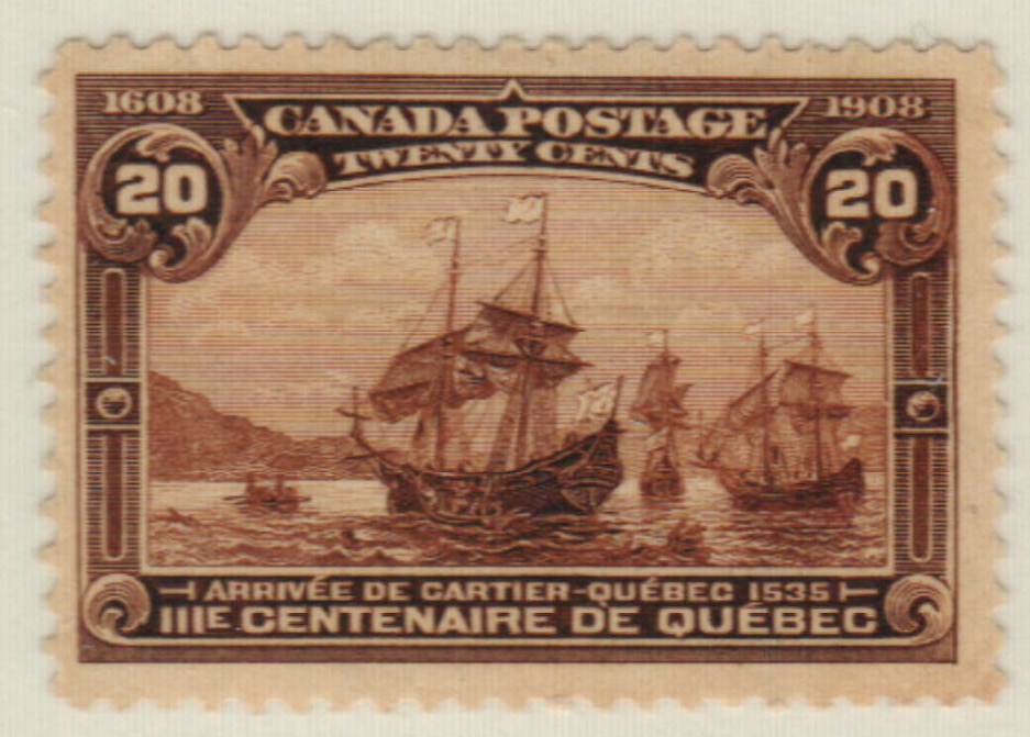 103 - 1908 Canada - Mystic Stamp Company